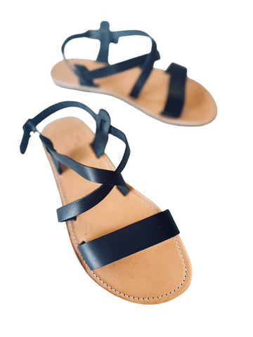 Athena Sandal- Naturale | Georgia On My Mind